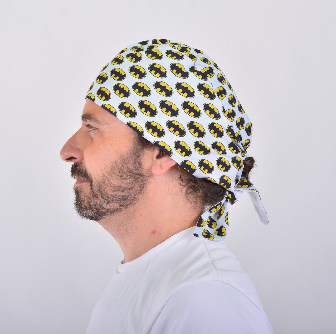 Batman Scrub Cap , Batman Nurse Cap, Batman Doctor Cap, Batman Bandana ...