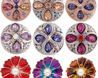 Pink Pearl Snap - Etsy