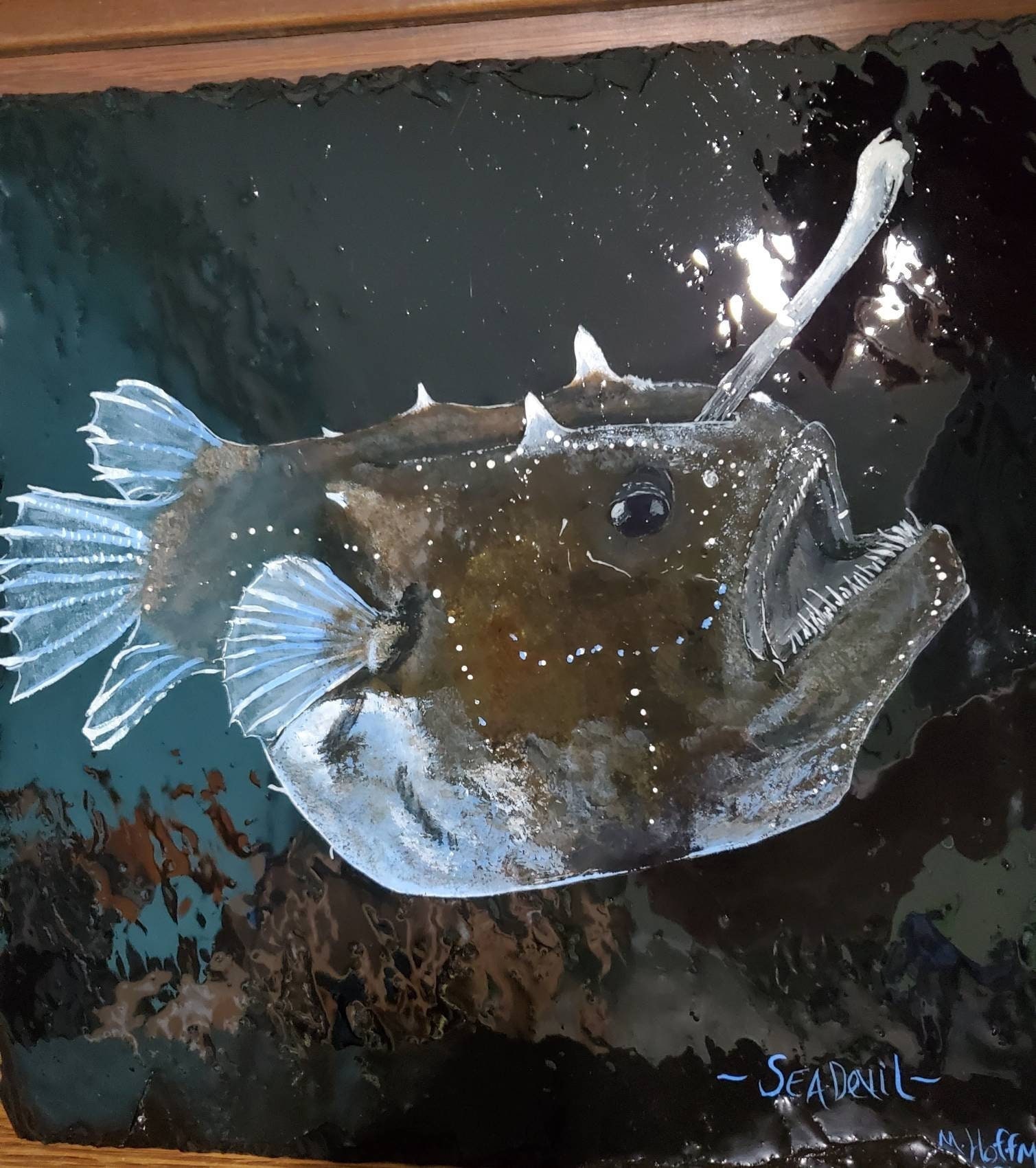 Origami Black Devil Angler