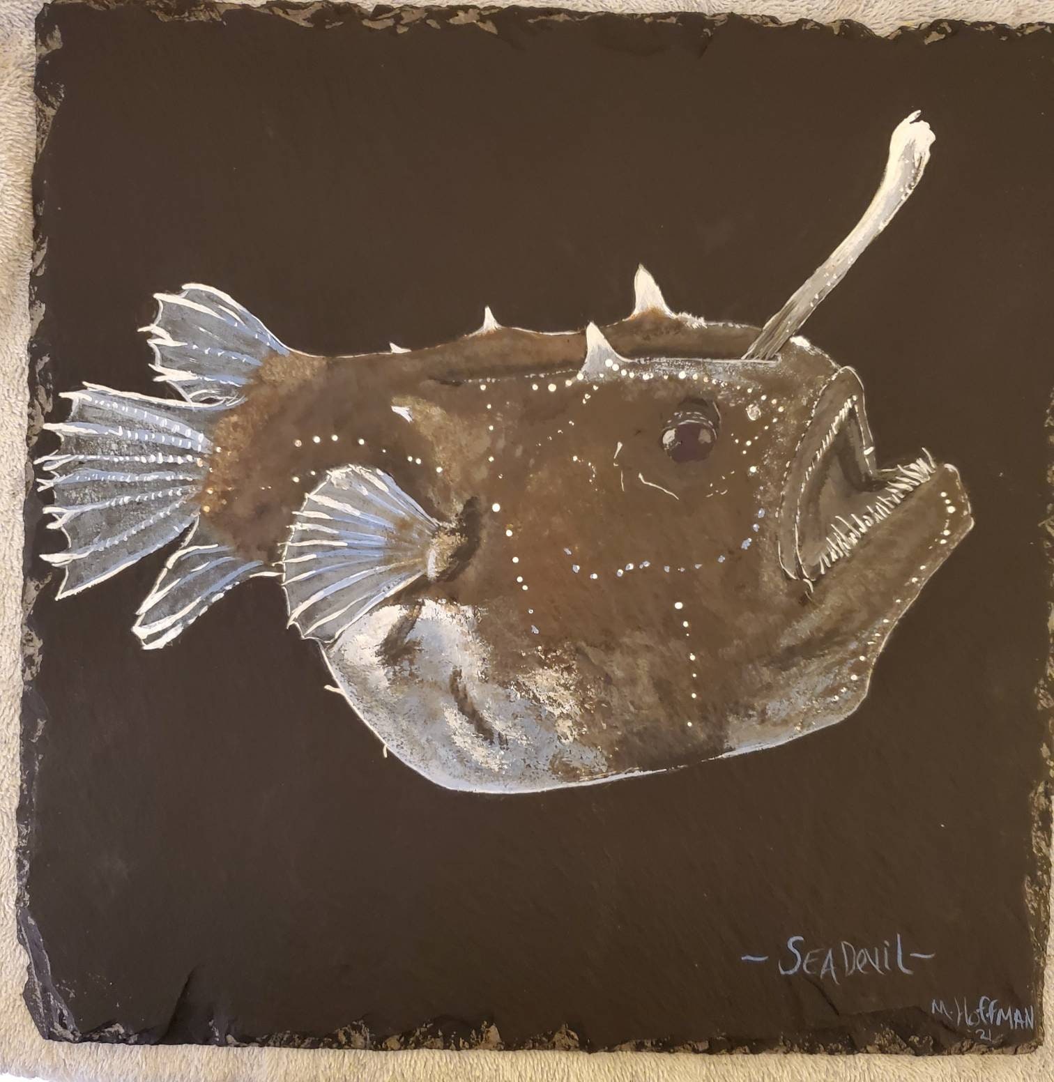 Seadevil, Angler Fish, Scarey Fish, Creepy Fish, Deep Sea, Angler ...