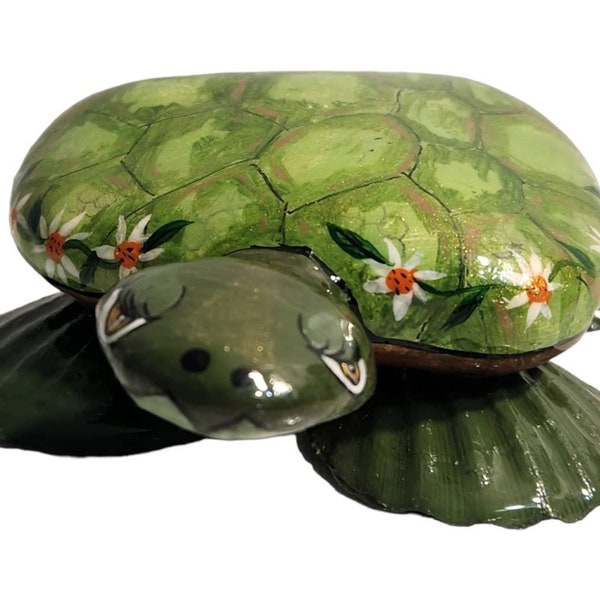 Painted Rocks Turtle - Etsy