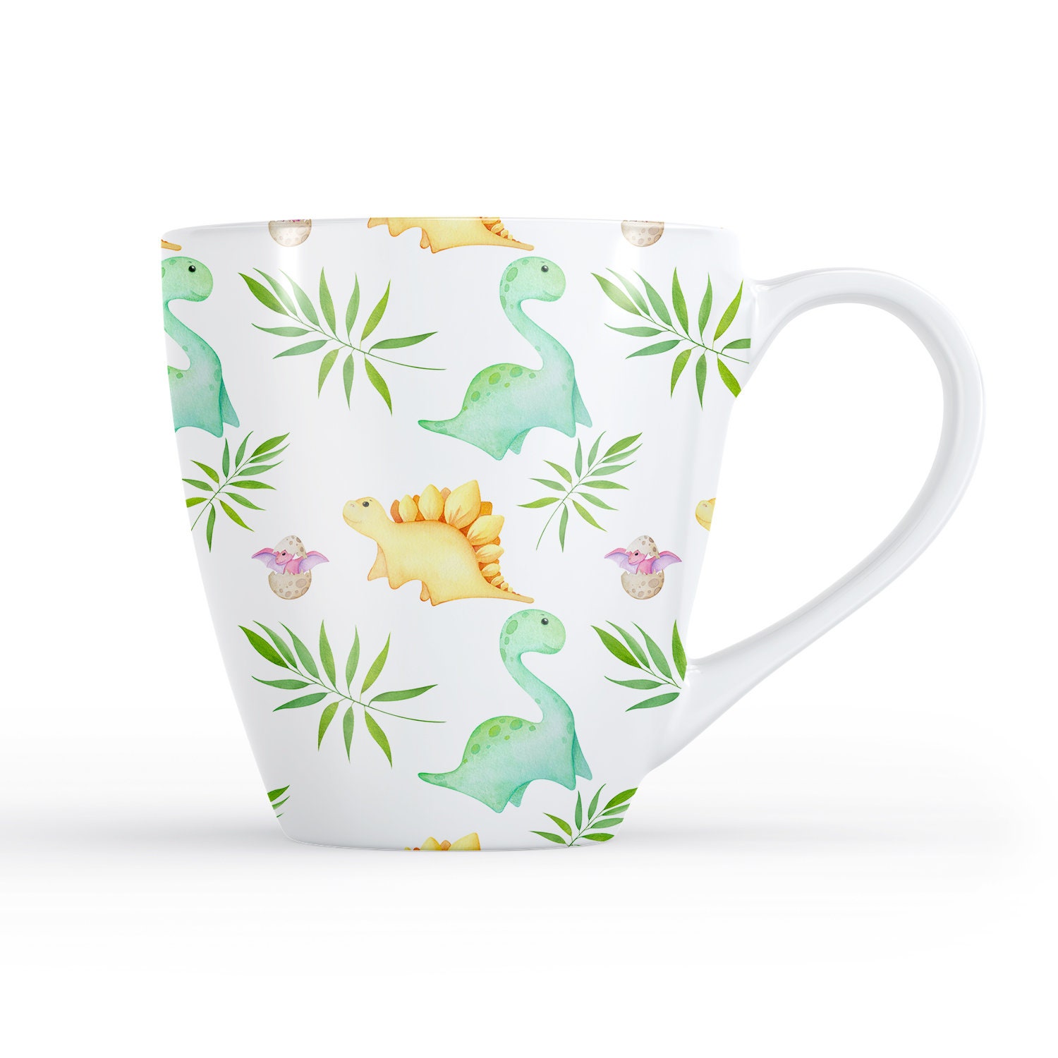 Watercolor Dinosaur Patterns Cute Dinosaur Digital Papers - Etsy