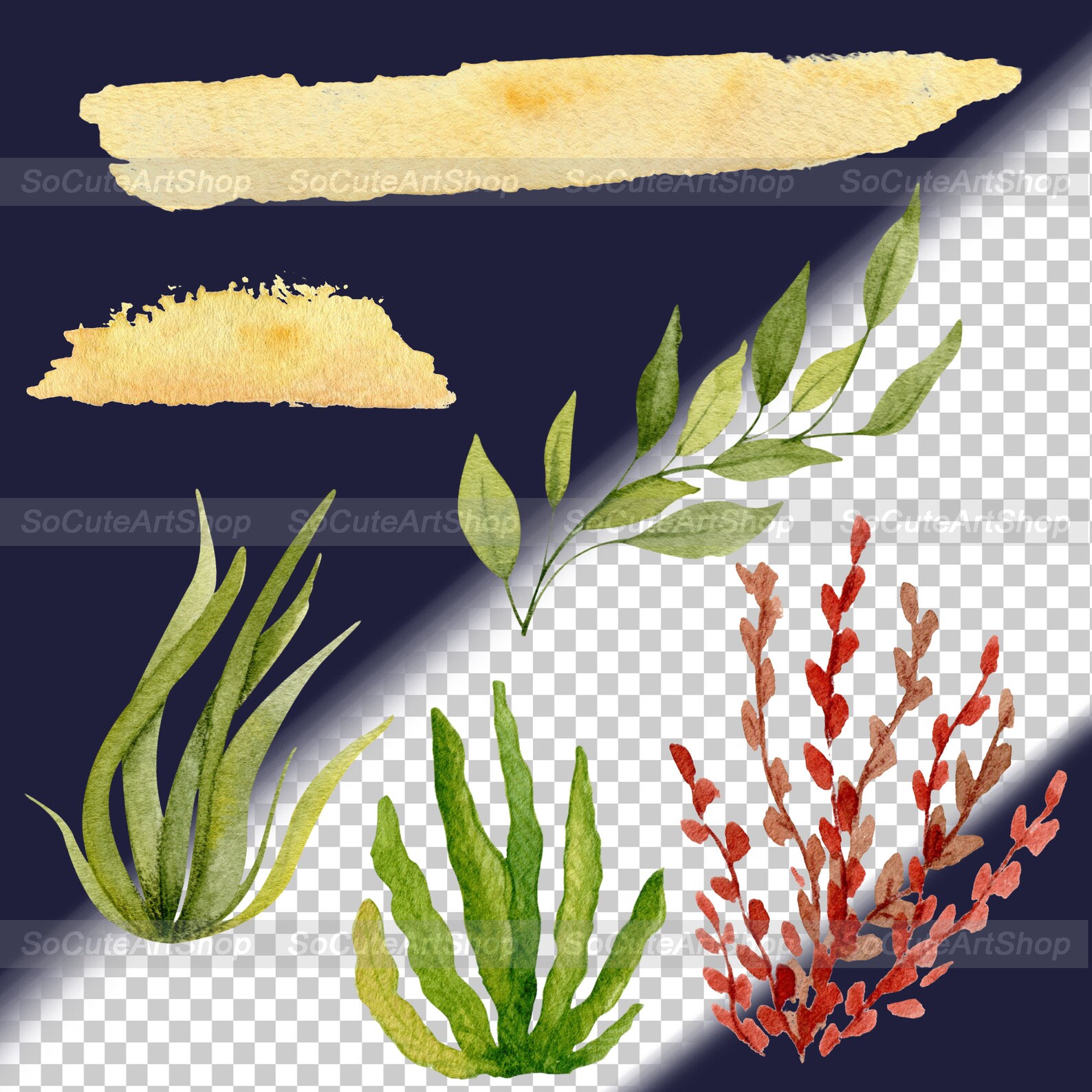 Watercolor Cute Narwhal Birthday Png Clipart Ocean Animal - Etsy