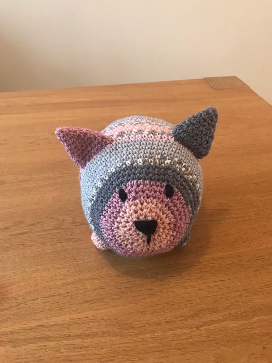 Crochet Roly Poly Cat - Etsy