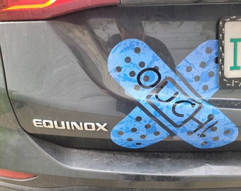 Band Aid Car Decal | Etsy