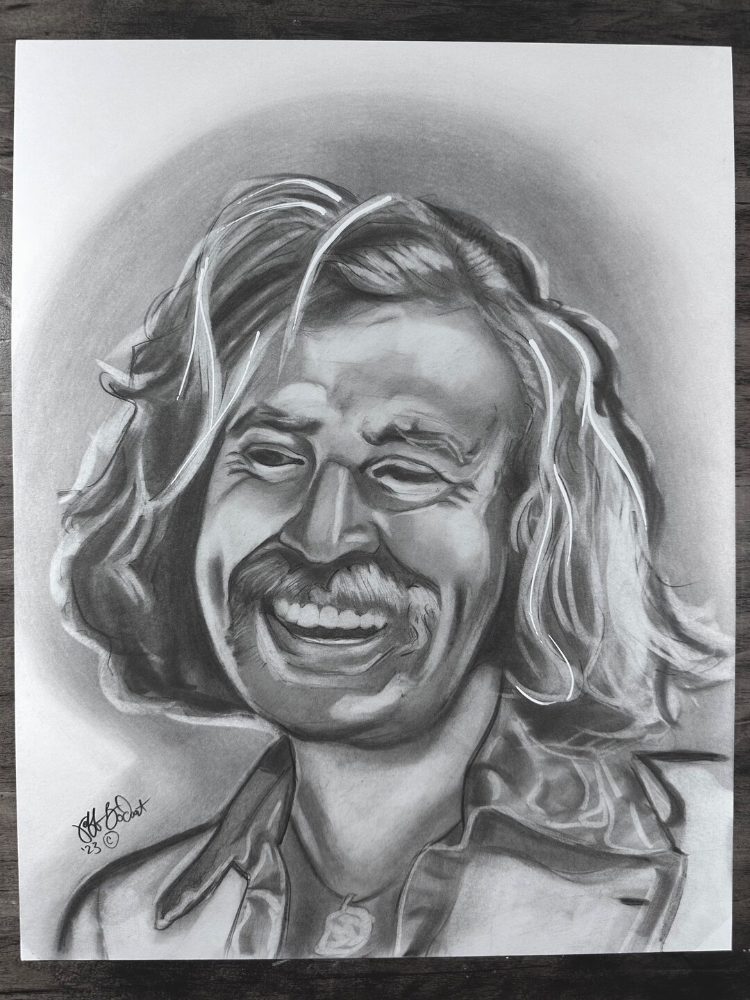 Jimmy Buffett Original Hand Drawn Pencil Portrait. - Etsy