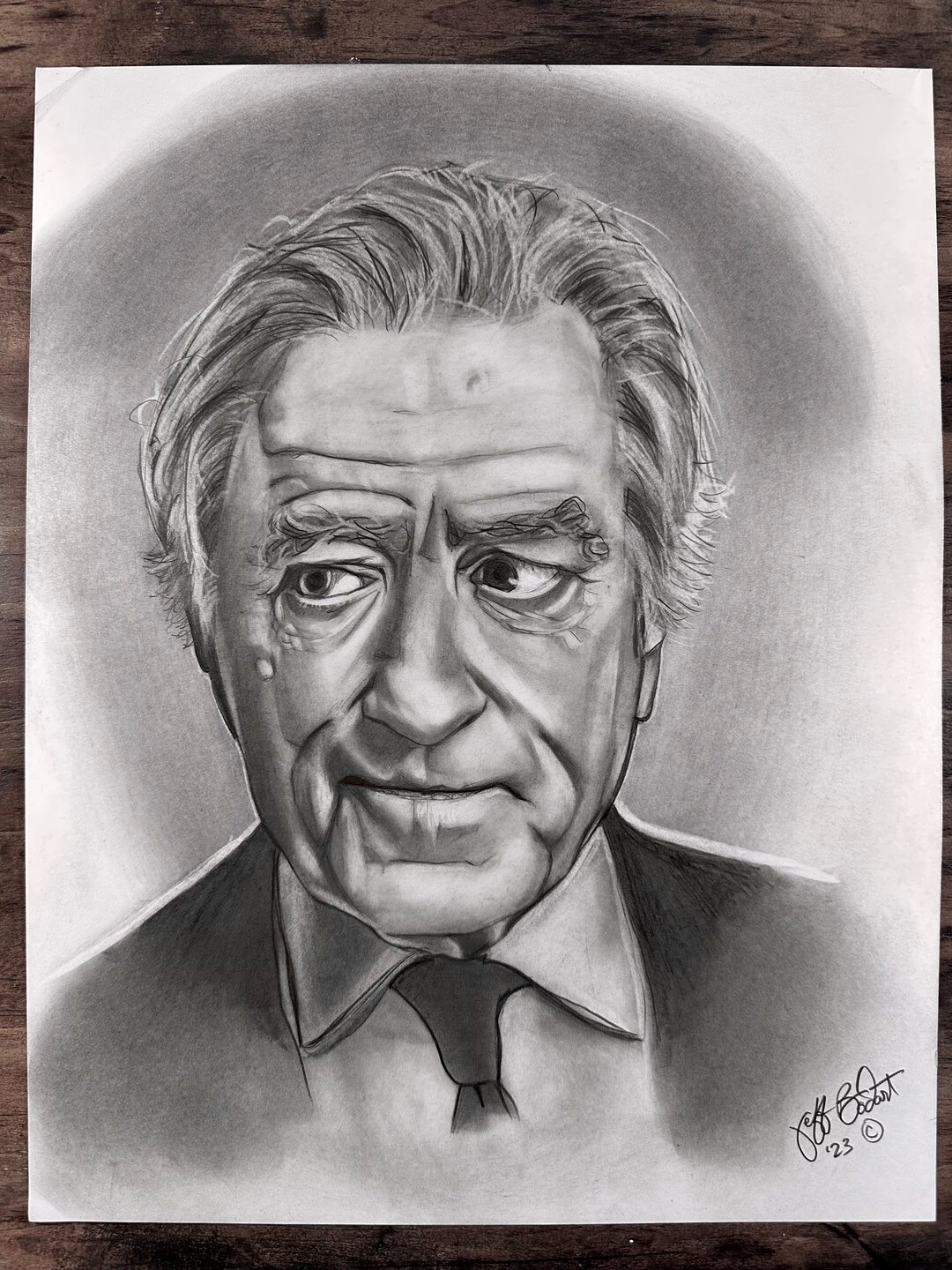 Robert De Niro Original Hand Drawn Pencil Portrait. - Etsy