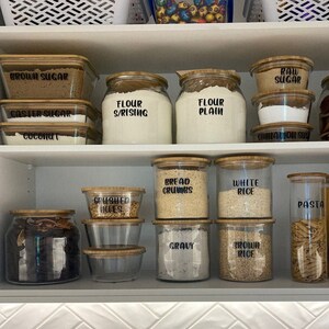 Custom Pantry Labels - Etsy