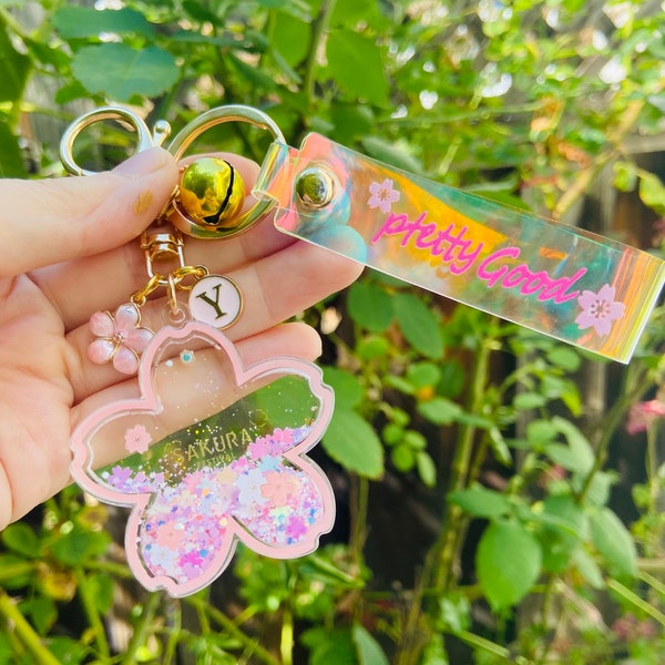 Liquid Keychain - Etsy