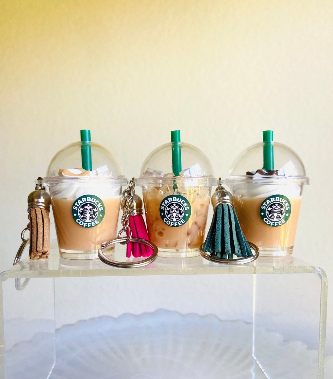 Customized Starbucks Keychain, Classic, 2.5 Resin Keychains ...