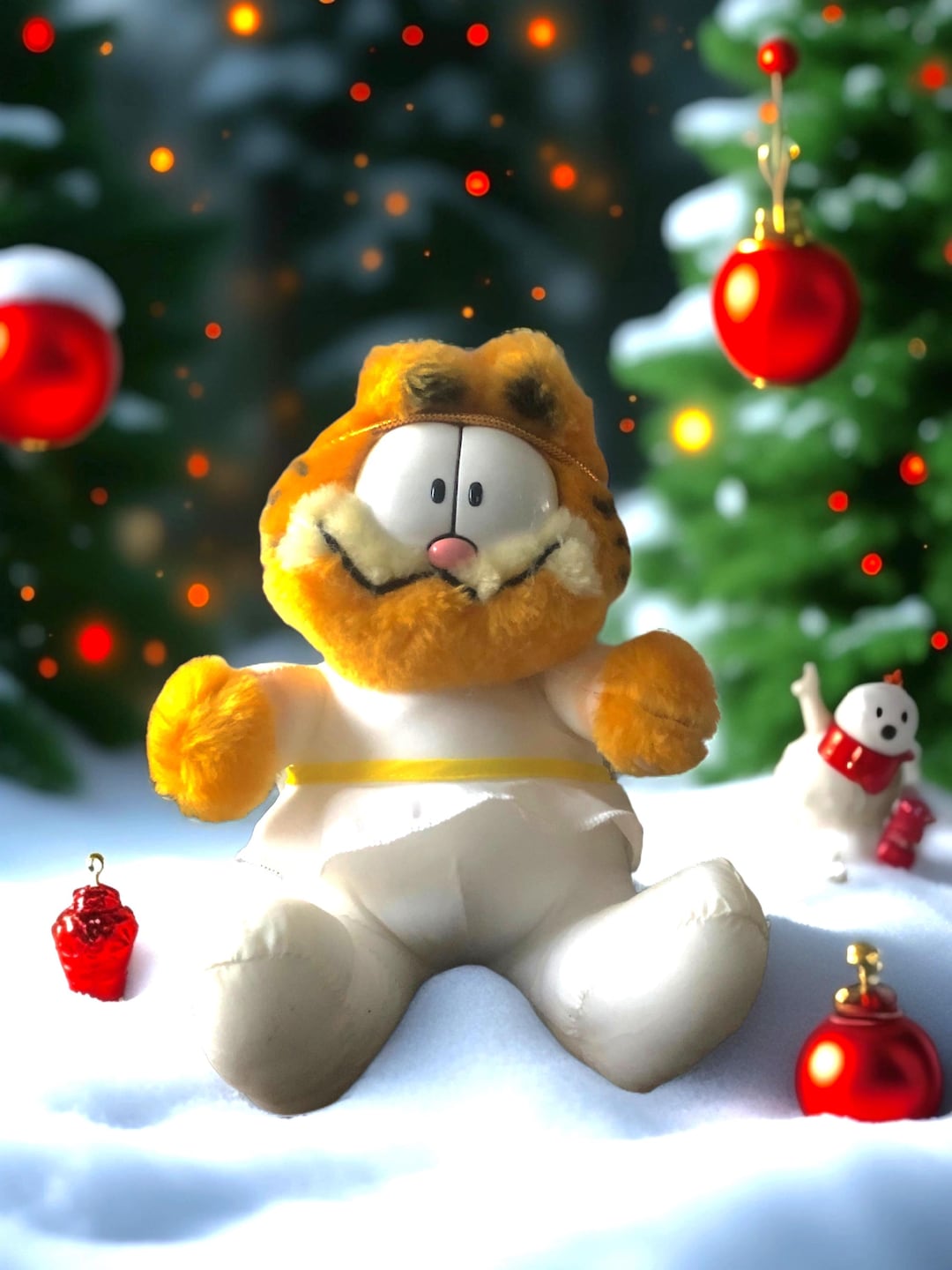 Vintage, Garfield, the Cat, Angel, Plush Toy, Stuffie, 1978-1983 - Etsy