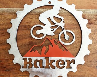 Mountain Bike Sign - Etsy