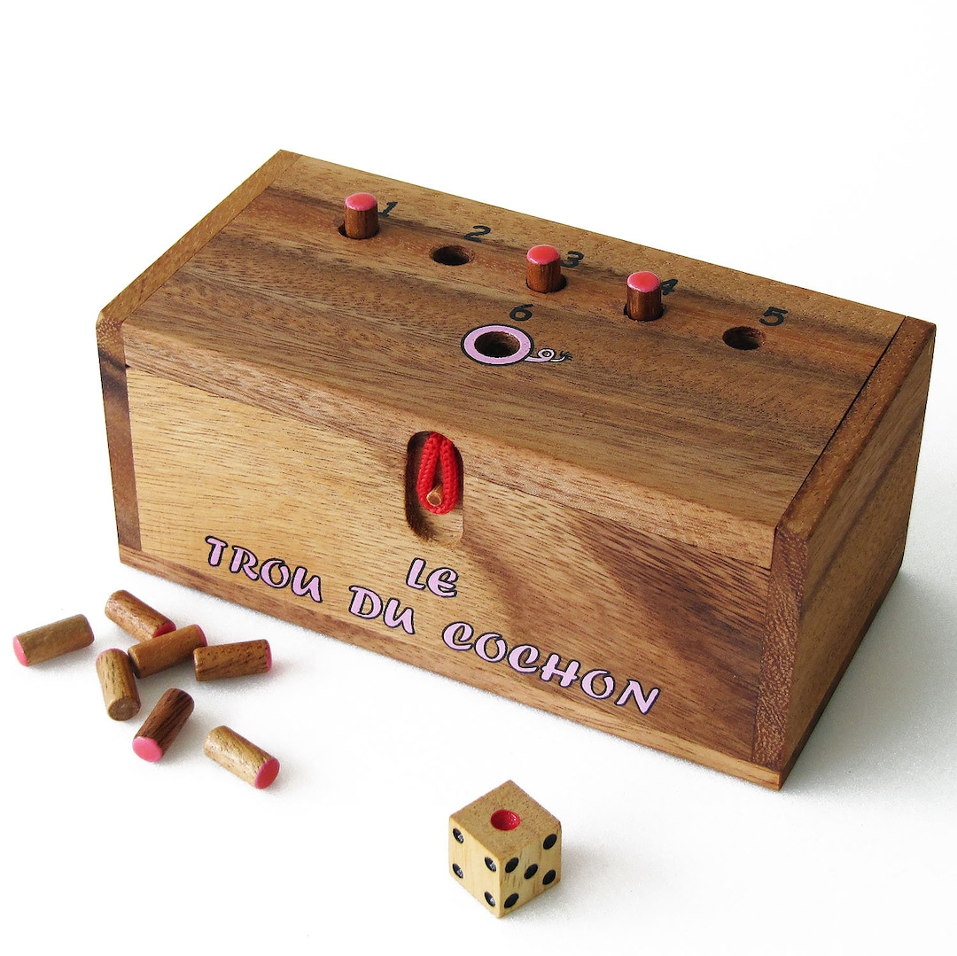 Le TROU DU COCHON® jeu de société familial de 2 à 6 joueurs, à partir ...