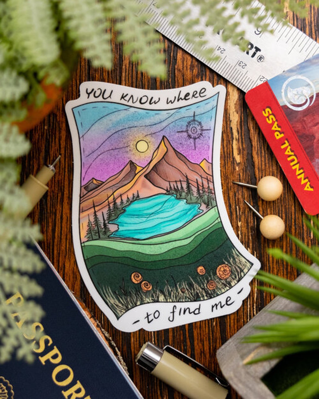 Find Me Vinyl Sticker Scrapbook Car Decal Bumper Sticker Waterproof ...