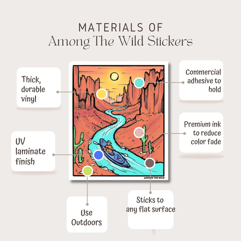 Rugged Sticker Pack Vinyl Sticker Scrapbook Car Decal Bumper Waterproof ...