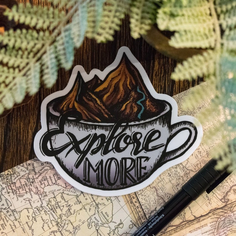 Adventure Sticker Pack Vinyl Sticker Scrapbook Car Decal - Etsy