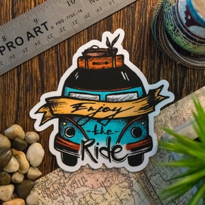 Adventure Sticker Pack Vinyl Sticker Scrapbook Car Decal Bumper Sticker ...