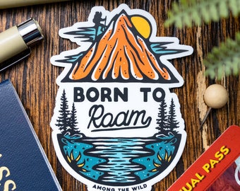 Roamin' Sticker Pack Vinyl Sticker Scrapbook Car Decal Bumper Sticker ...