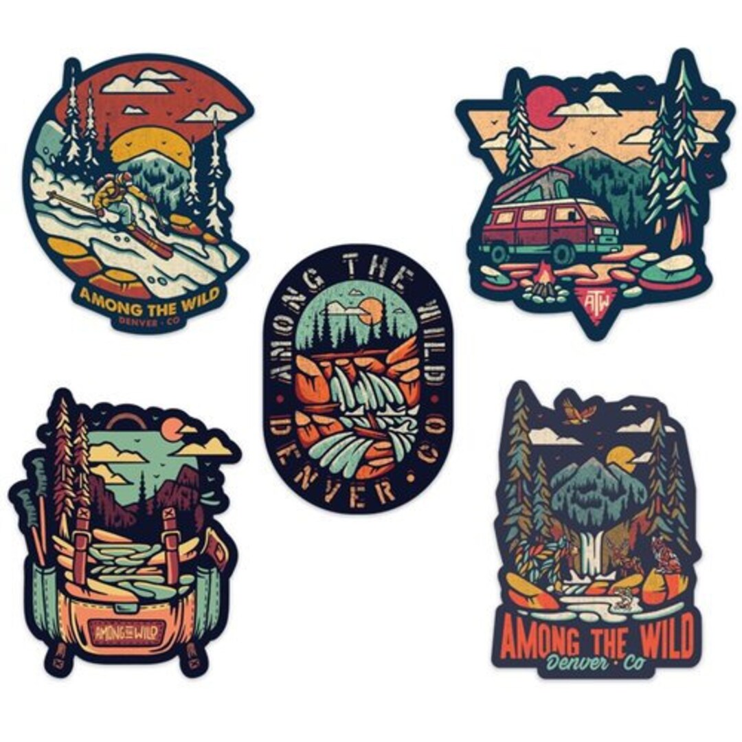 Made Wild Sticker Pack Vinyl Scrapbook Car Decal Bumper Waterproof ...