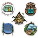 Adventure Sticker Pack Vinyl Sticker Scrapbook Car Decal Bumper Sticker ...