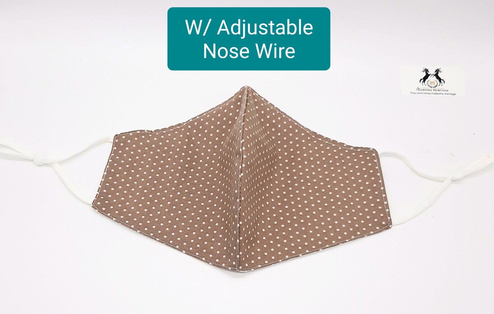 3 Layers Washable and Reusable Cloth Face Mask With Headband | Etsy