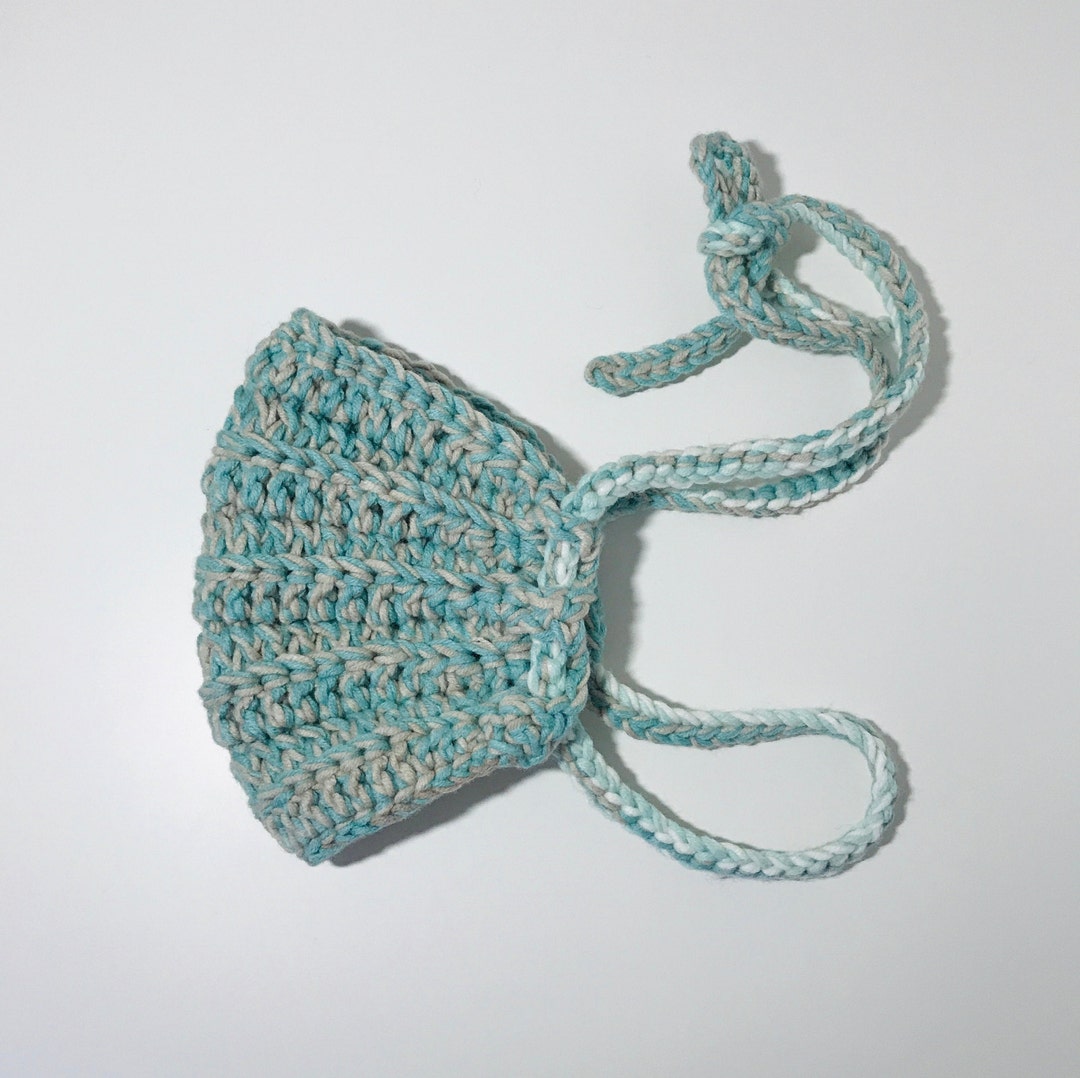 Adjustable Face Mask Crochet Pattern, Easy Face Mask, Reusable Face ...