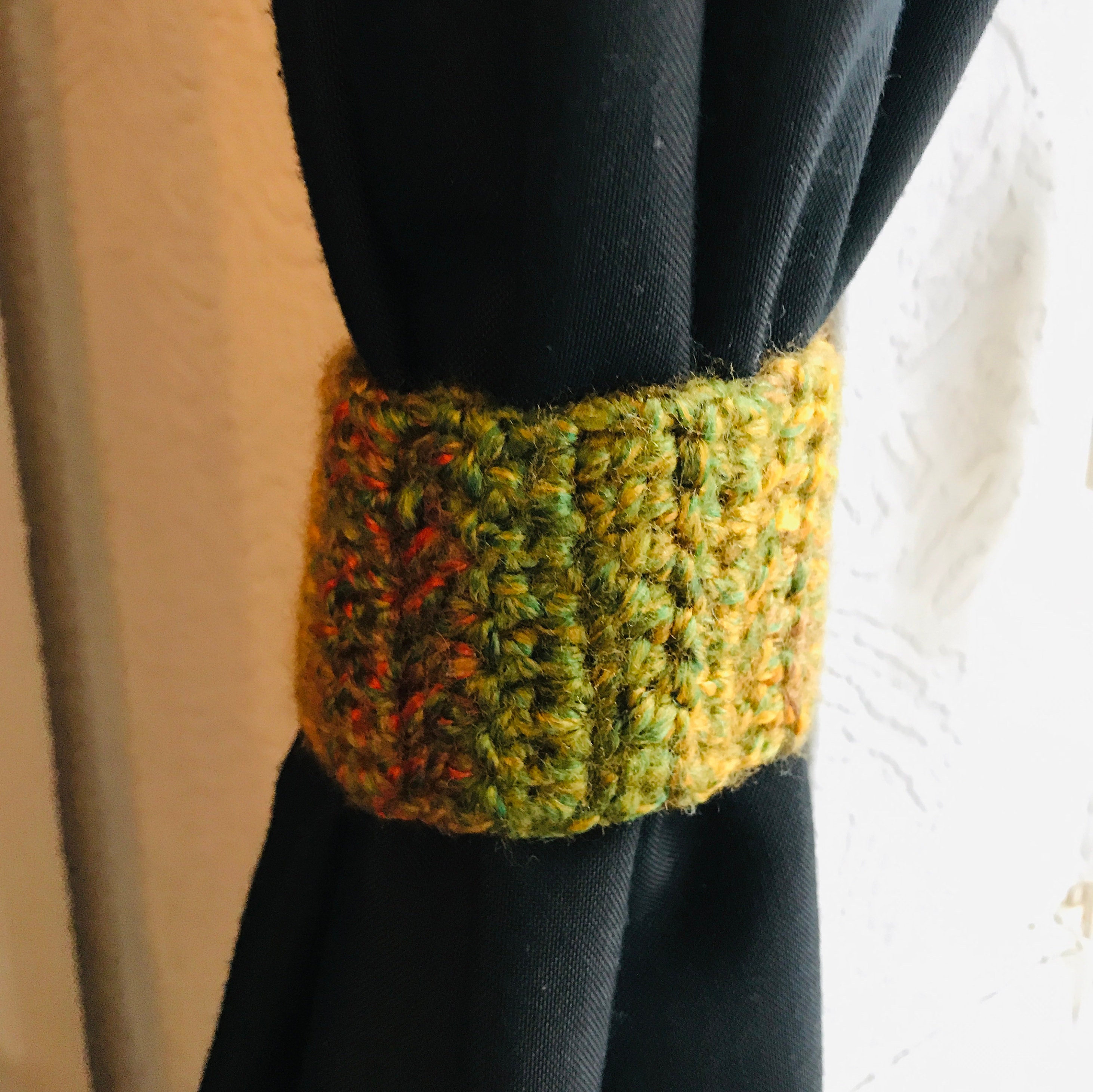 Curtain Tieback Crochet Pattern, Easy Tieback Pattern, Instant PDF ...