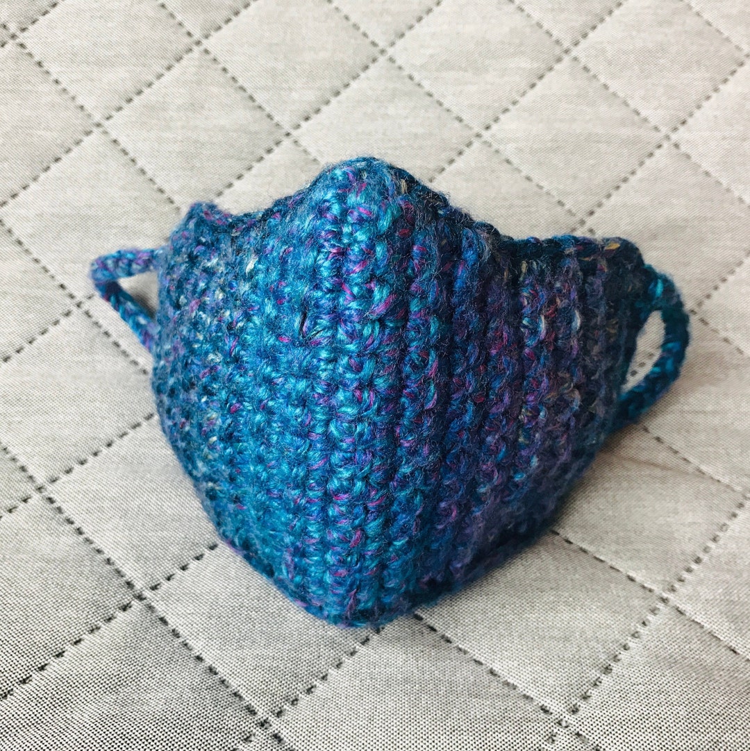 Easy Face Mask Crochet Pattern, Comfy Face Mask Pattern, Reusable Face ...