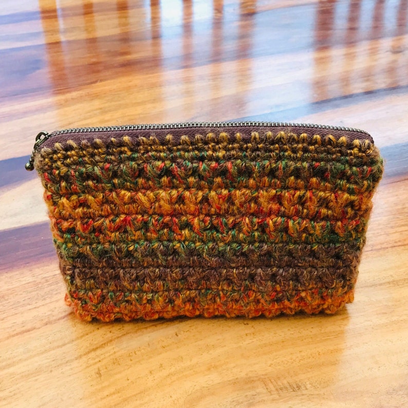 Zipper Pouch Crochet Pattern, Zip Purse Crochet Pattern, Instant PDF ...