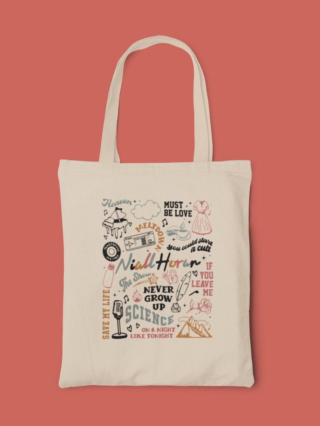 The Show Tracklist Tote Bag, Shopping Bag - Etsy UK