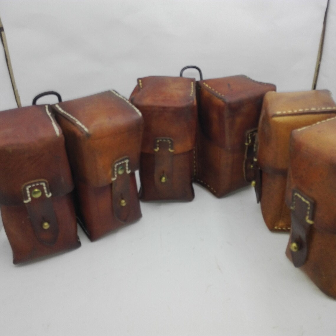 Military Surplus Mandalorian Leather Ammo Pouch Belt pouch | Etsy