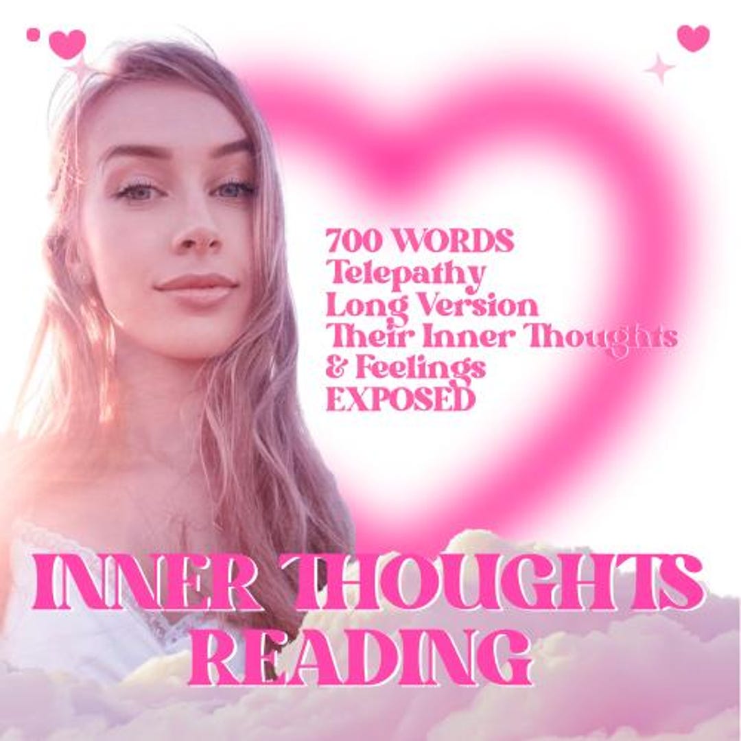 Psychic Reading 700 Words : Inner Thoughts & Feelings of Your Person - Etsy