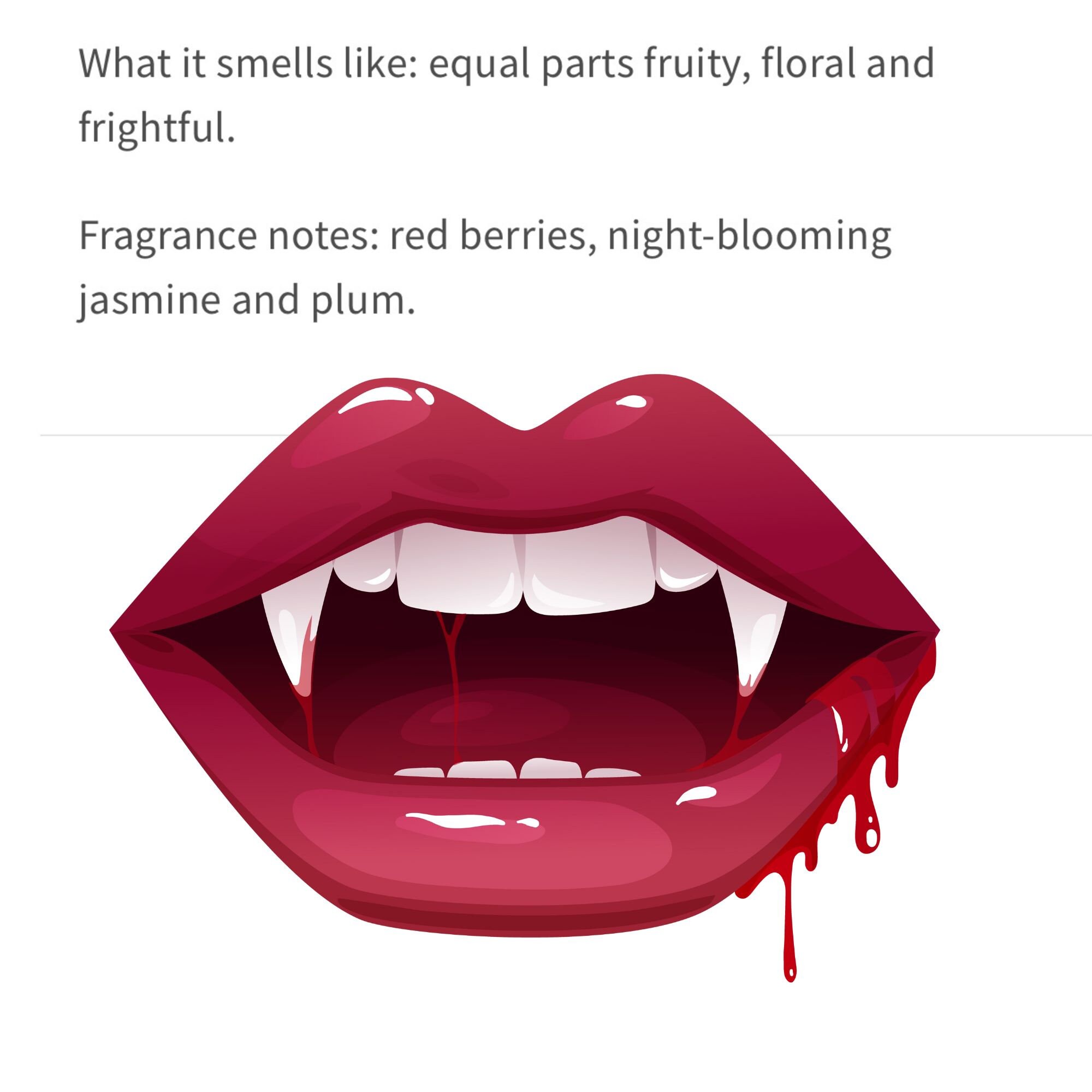 Bath and Body Works Vampire Blood Body Spray 10ml Decant - Etsy