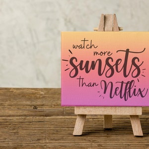 Custom Quote Canvas, Blended Colors Canvas, Ombre Canvas, Personalized ...