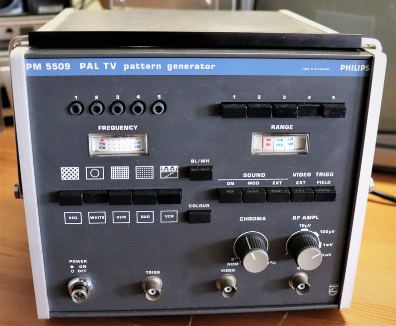 Philips PAL TV Pattern Generator | Etsy