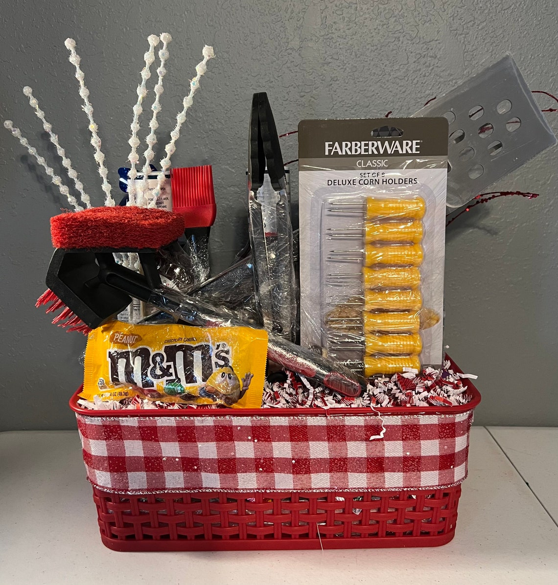 Grill Basket - Father’s Day Gift Basket - Gift for Dad - Grilling Gifts ...