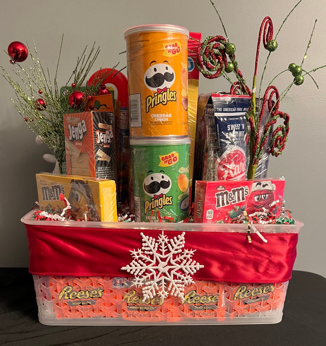 Family Gift Basket-family Game Basket Holiday-seasonal-anytime - Etsy