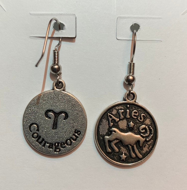 Astrology Earrings your Sign Earring - Etsy Singapore