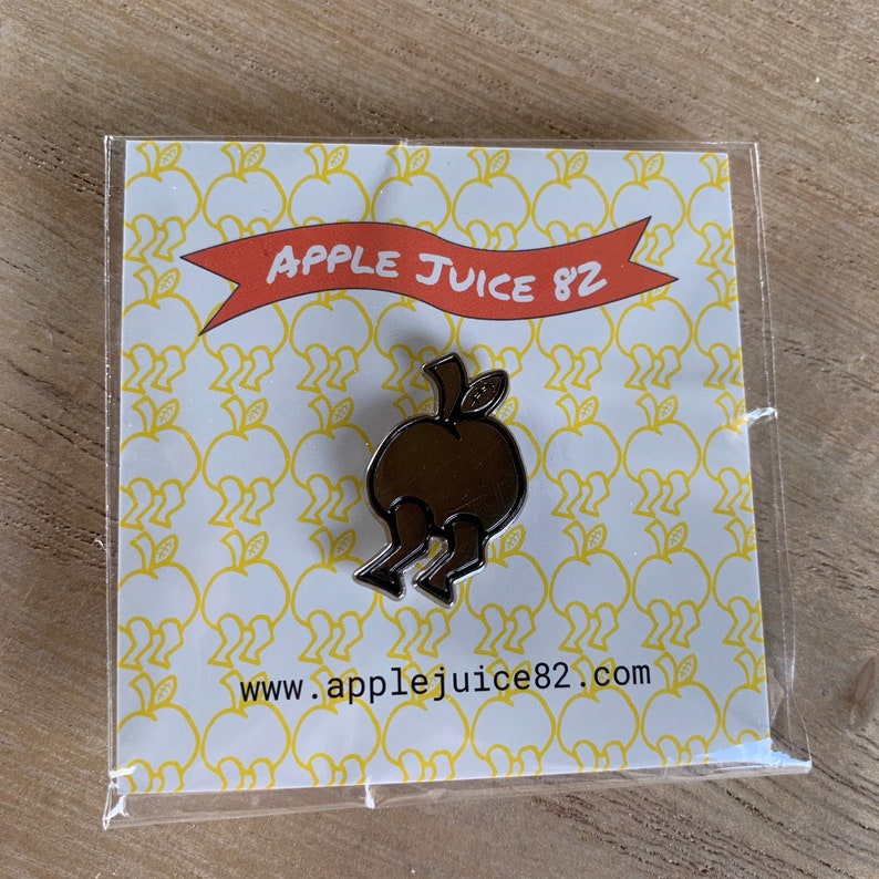 Apple Pin - Etsy