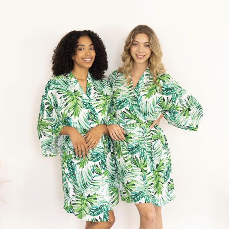 Tropical Bridal Robes - Etsy