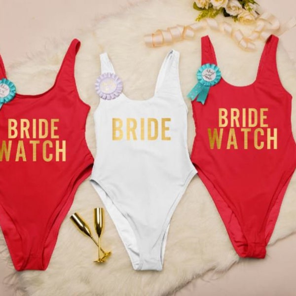 Wife Guard Bachelorette Bathing Suit Etsy