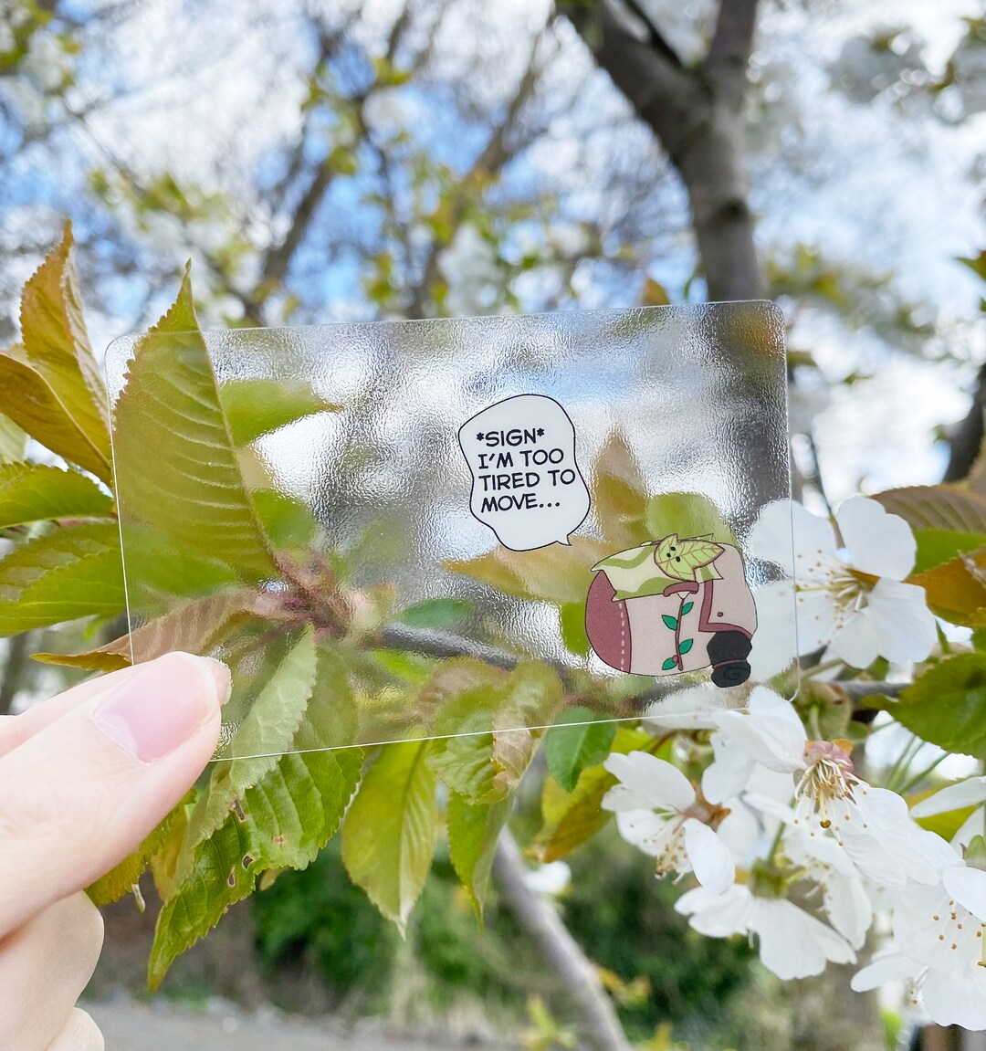 TOTK Zelda Inspired Tired Korok Photo Card - Etsy