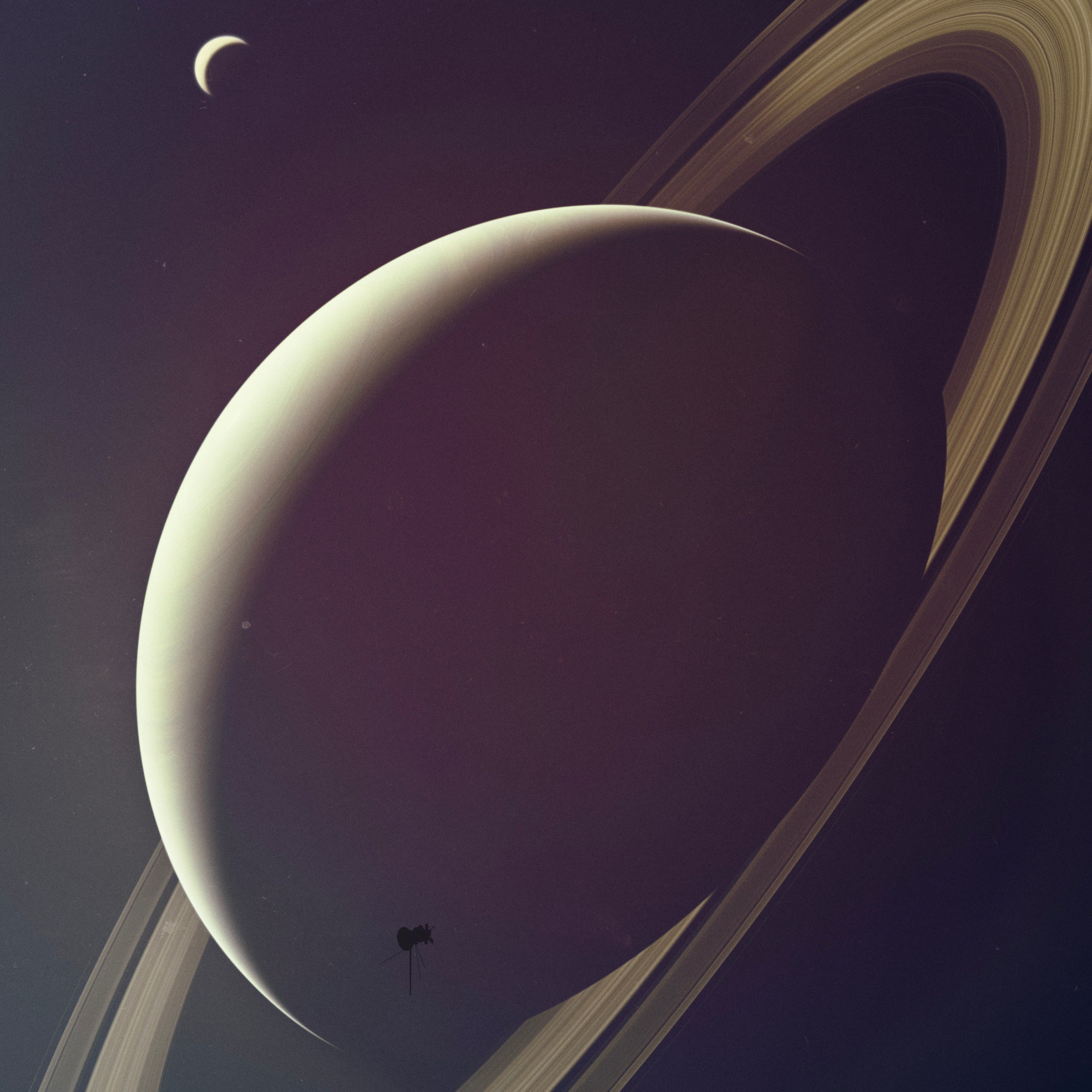 Saturn fine Art Print Space Poster - Etsy