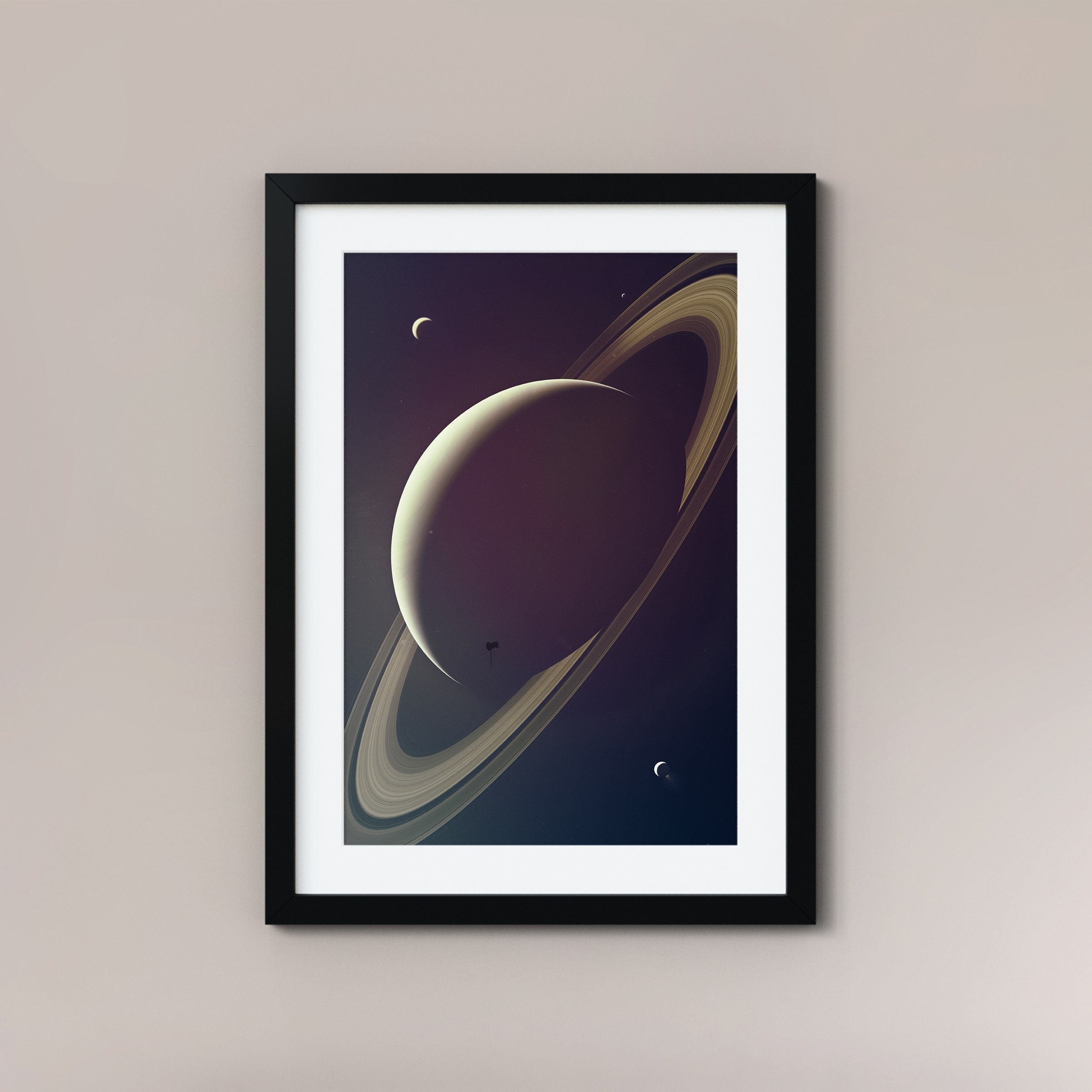 Saturn fine Art Print Space Poster - Etsy
