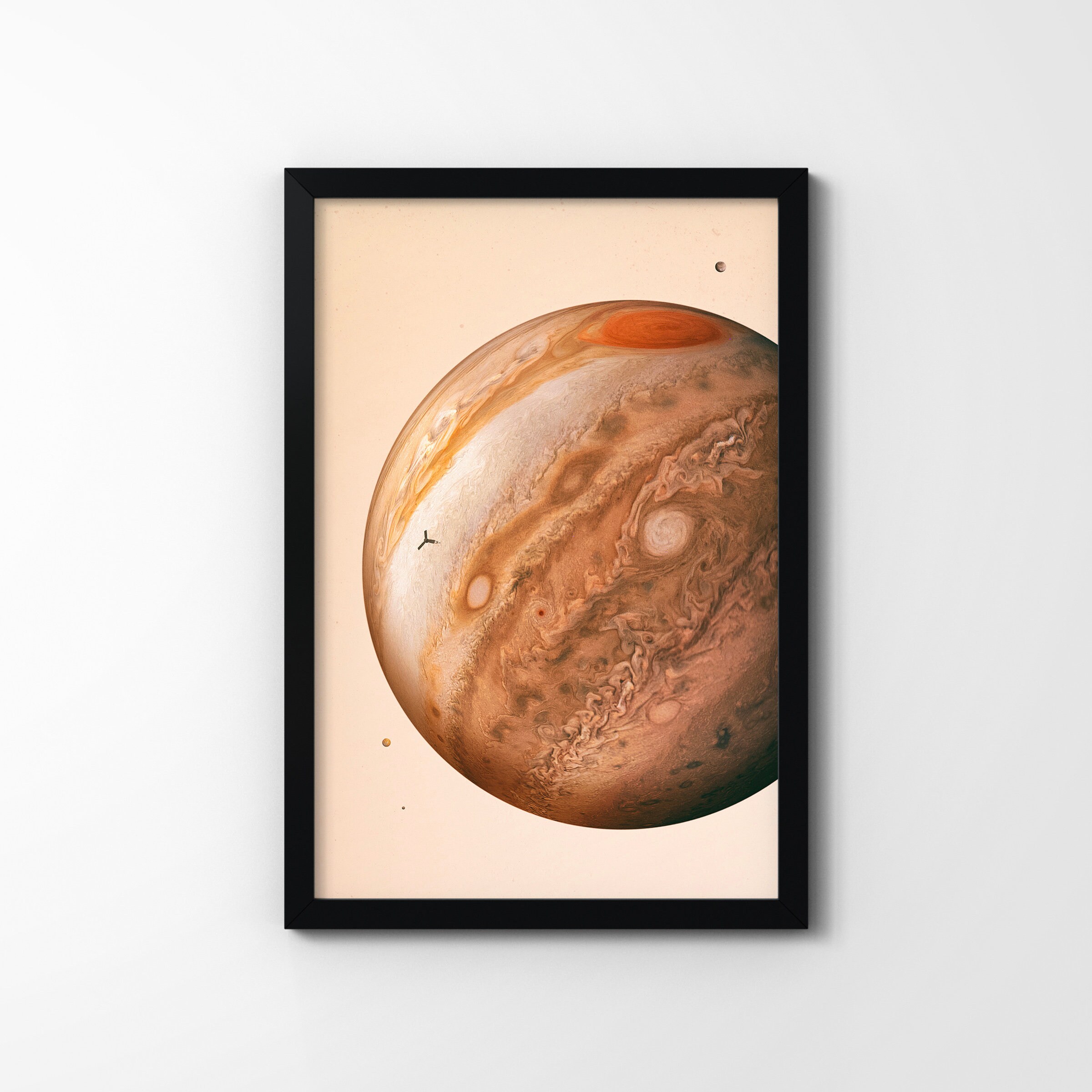 Jupiter (fine Art Print) Space Poster - Etsy