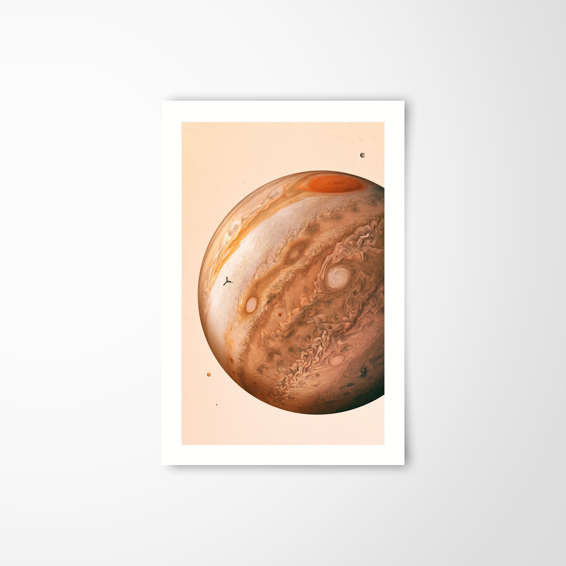 Jupiter (fine Art Print) Space Poster - Etsy