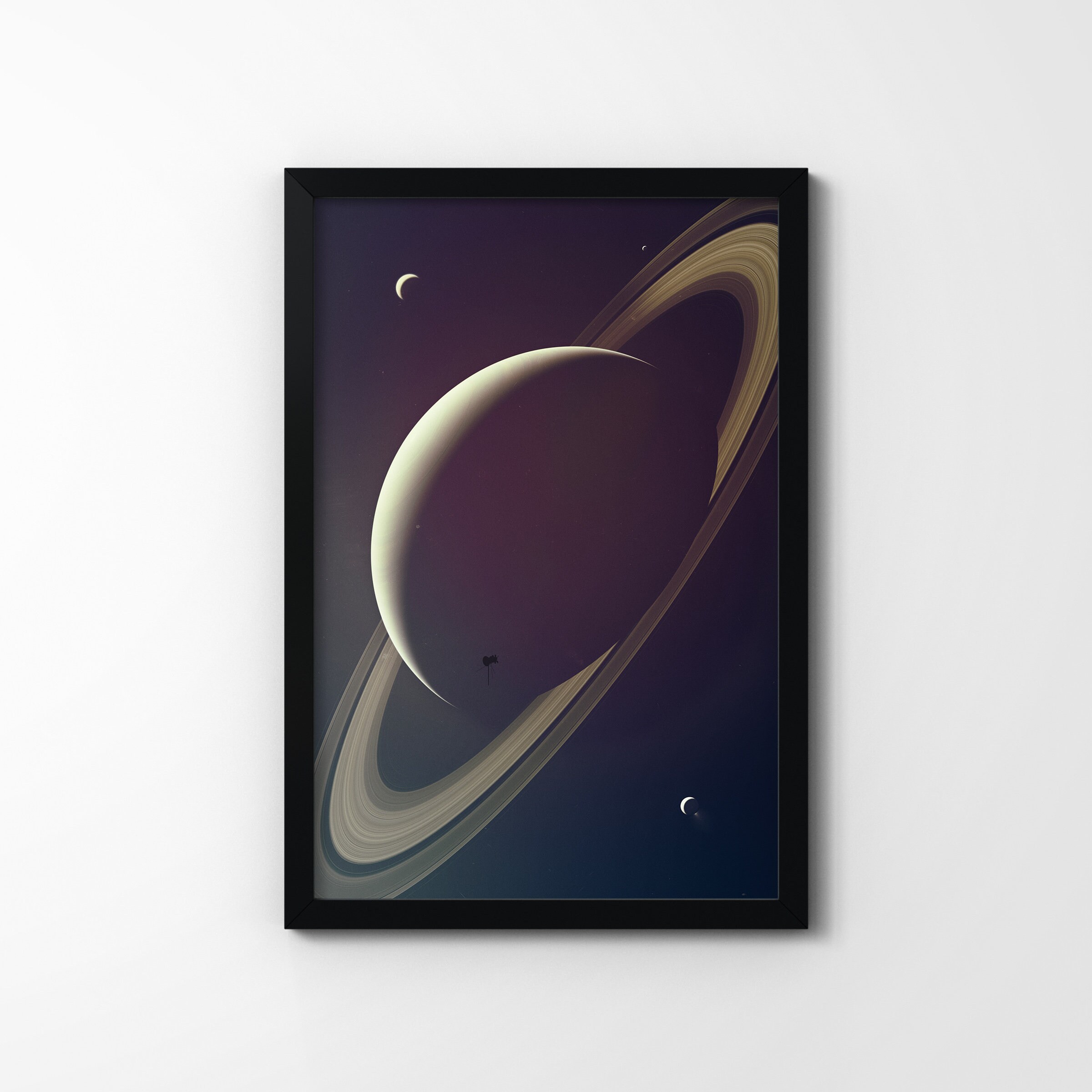 Saturn fine Art Print Space Poster - Etsy