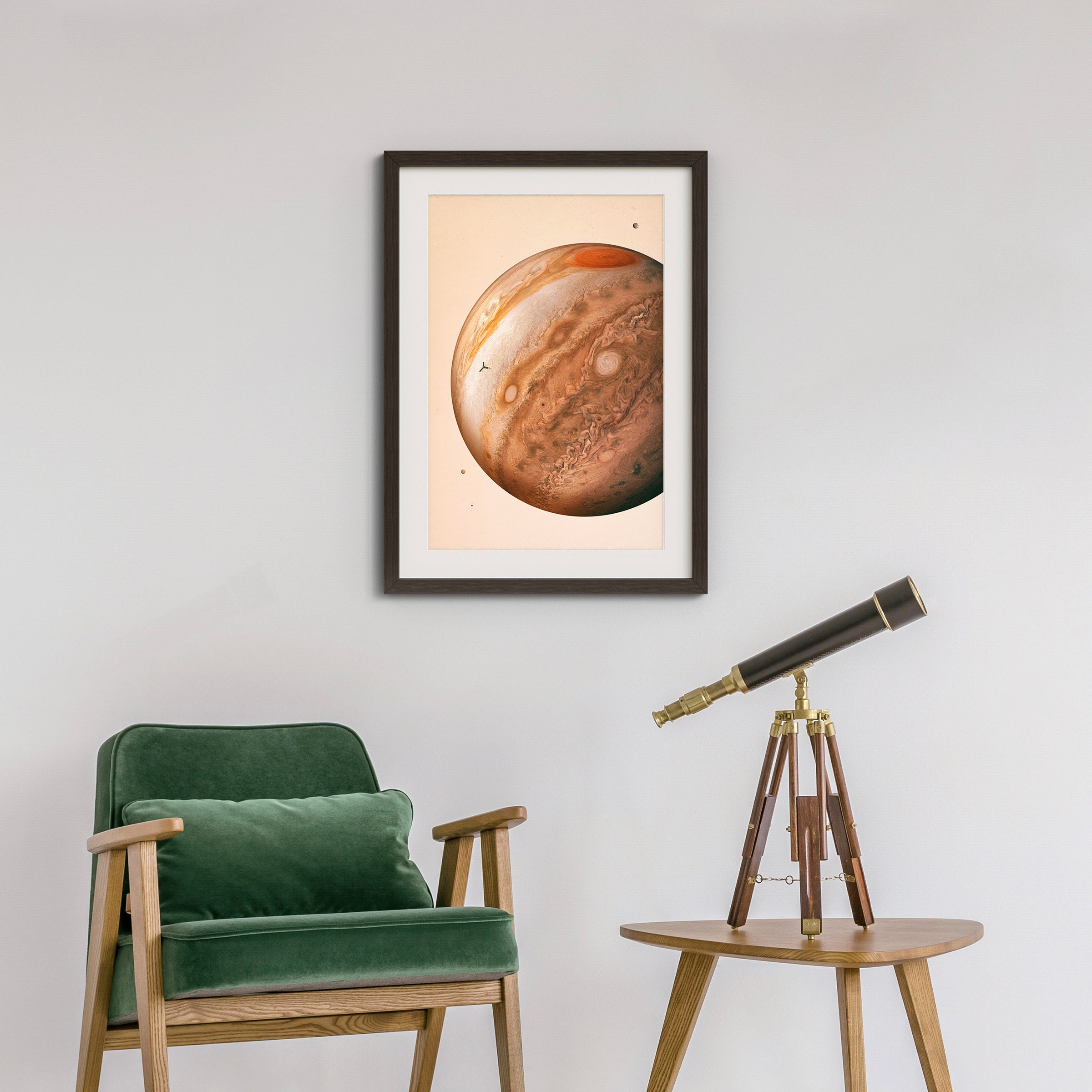 Jupiter (fine Art Print) Space Poster - Etsy