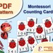 Printable Montessori Counting Cards(0-10), Preschool Maths, Homeschool ...
