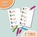 Montessori Printable Cards, Preschool Learning, Kindergarten ...